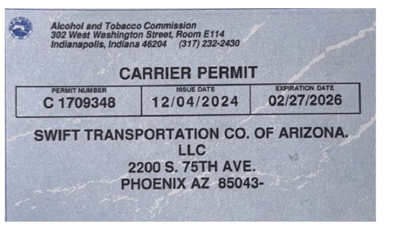 Indiana Permits' Flowpage